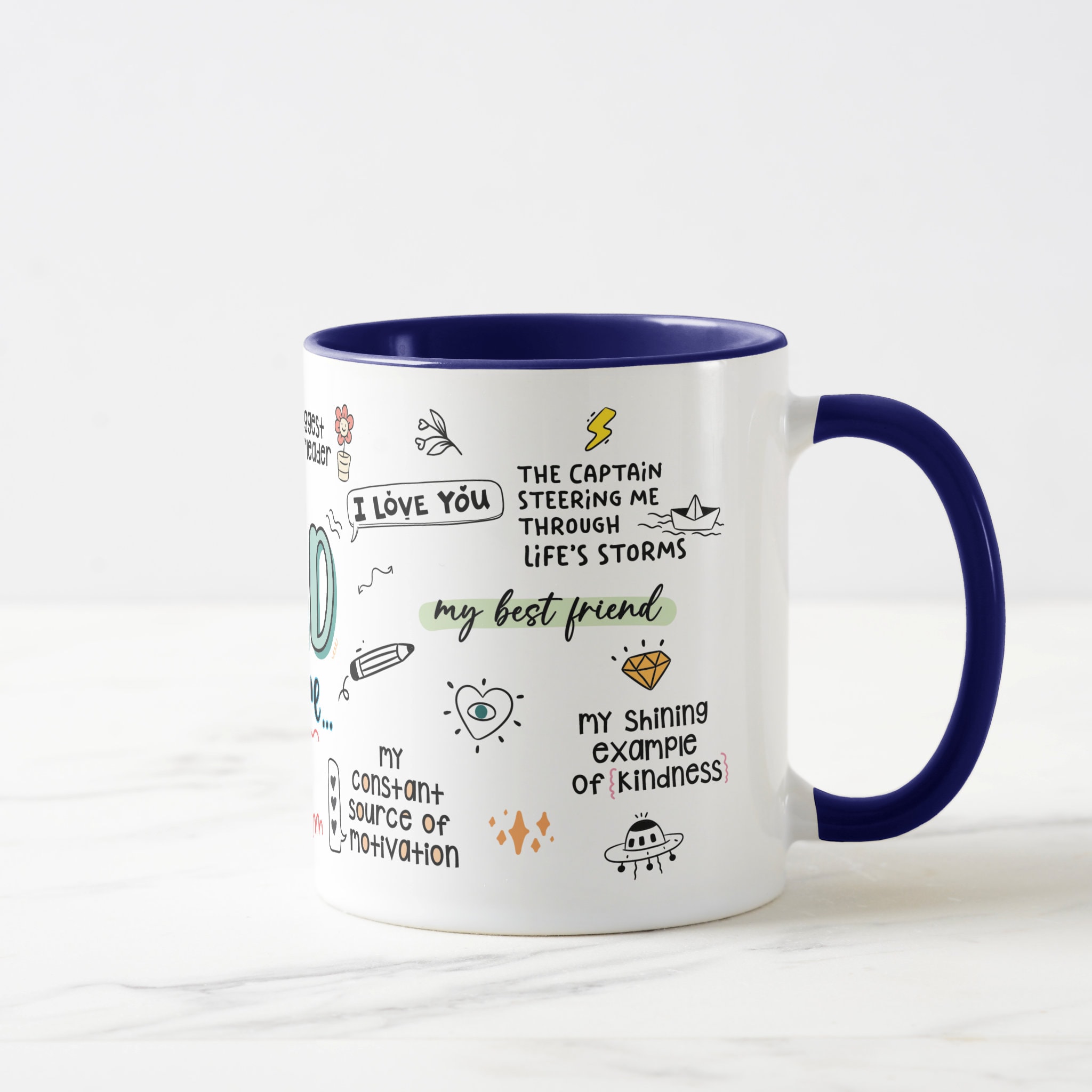 Best Dad Mug Wrap Sublimation Design Fathers Day Gift - Etsy UK