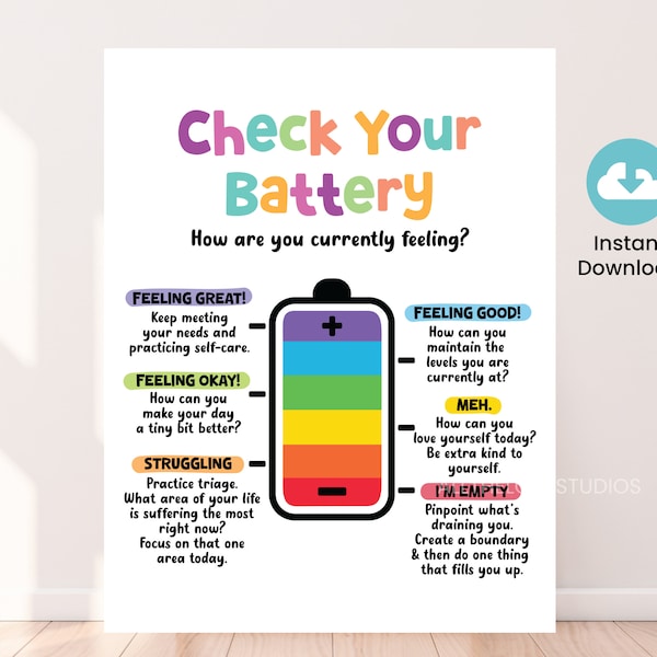 Feelings Chart - Etsy