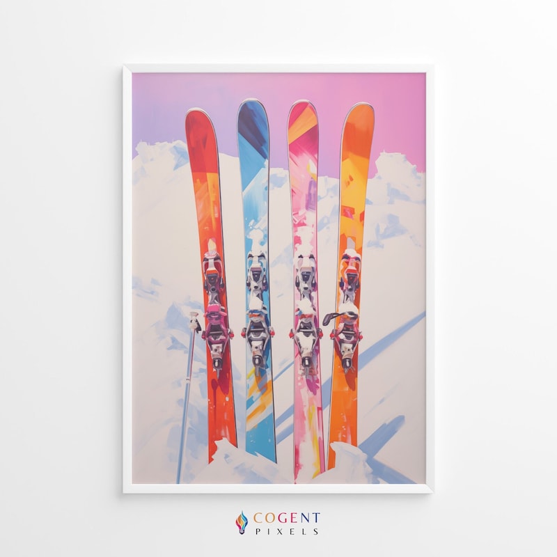 Ski Prints - Etsy