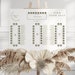 Editable Visual Wedding Seating Chart Template Head Table Plans Seat ...