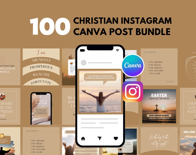 A Z KJV BIBLE VERSES Think on These Things 120 Canva Social Media ...