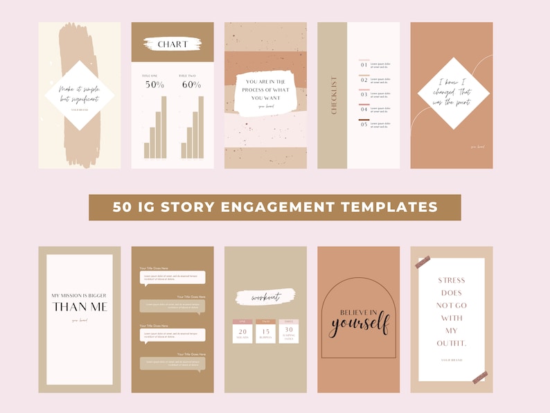 300 Instagram Engagement Post Templates: Canva Coaching Bundle (PLR) - Etsy
