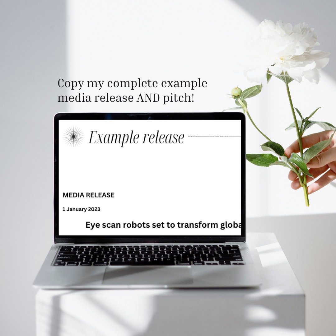 PR Bundle: Press Release & Pitch Guide and Template, DIY Public ...