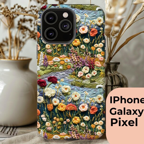 Embroidery Phone Case - Etsy