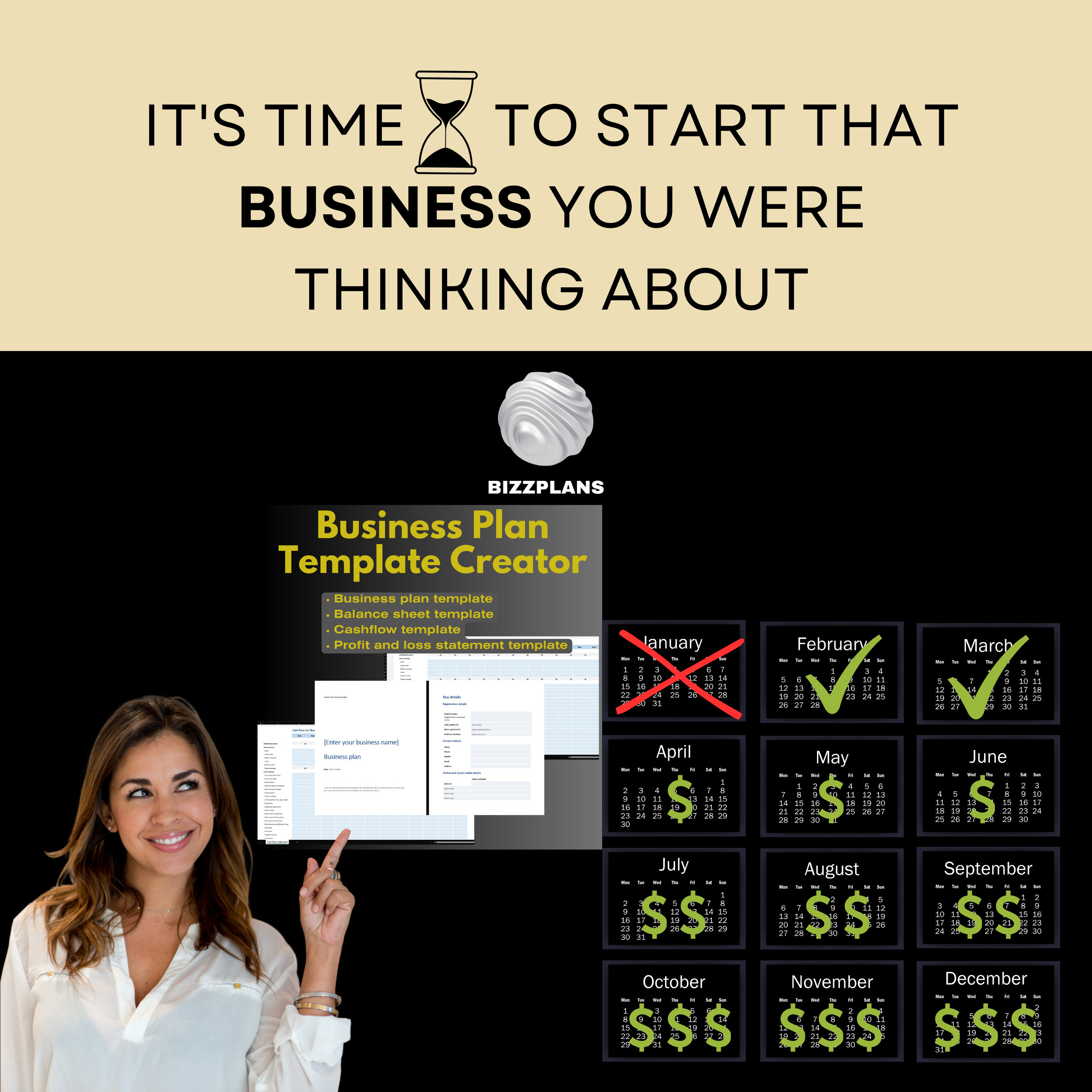 Step by Step Business Plan Template Creator - Etsy