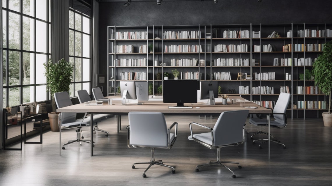 Realistic Backgrounds for Zoom & Teams - (set of 4) Zoom Meeting ...