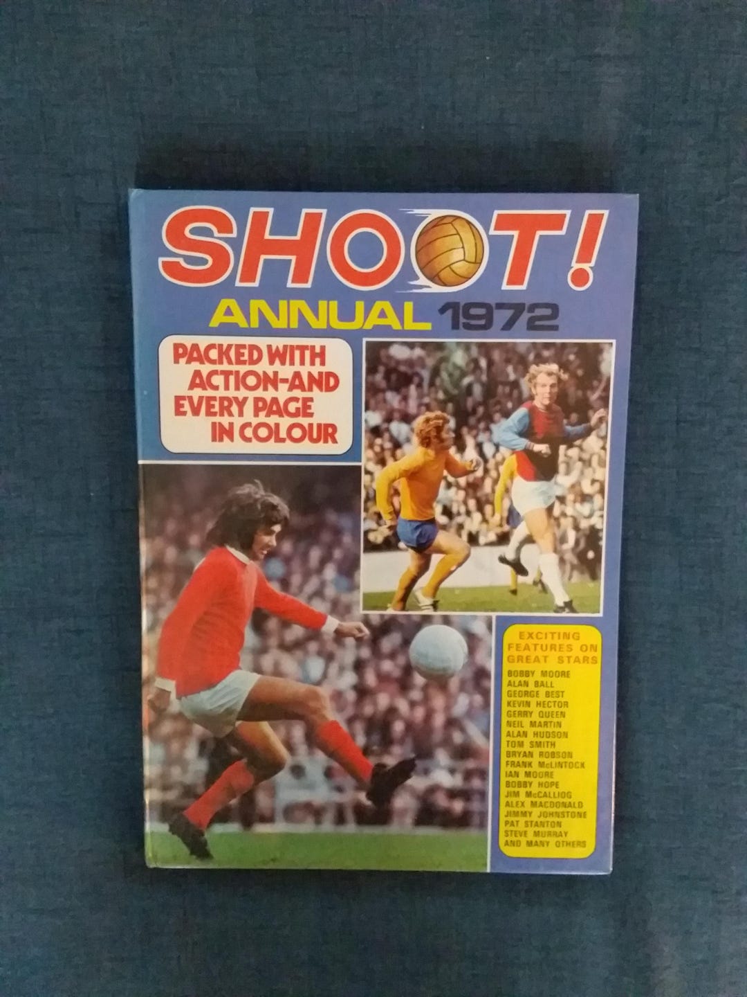Vintage Hardback Shoot Football Annual 1972 - Etsy