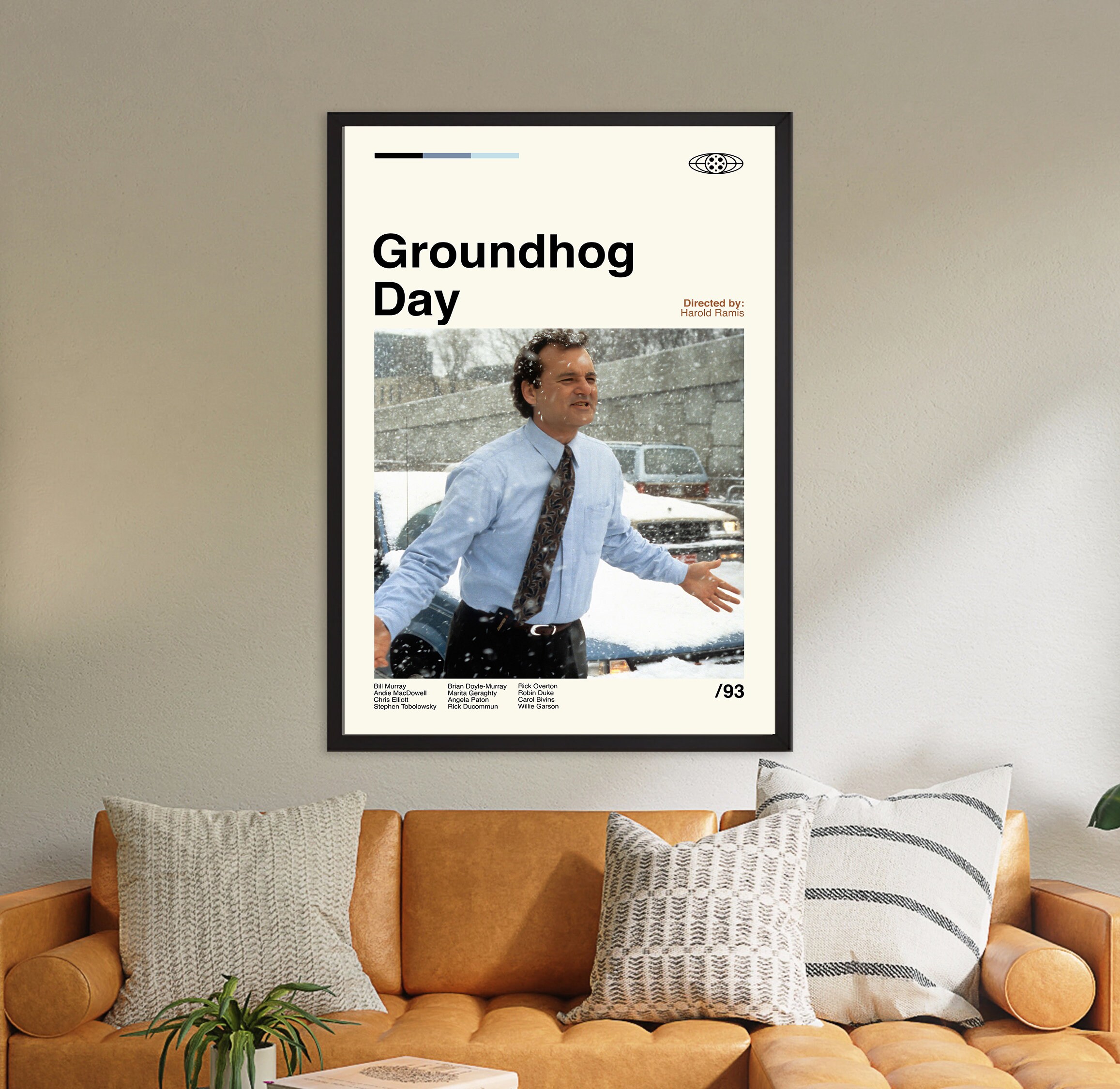 Groundhog Day Minimalist Poster