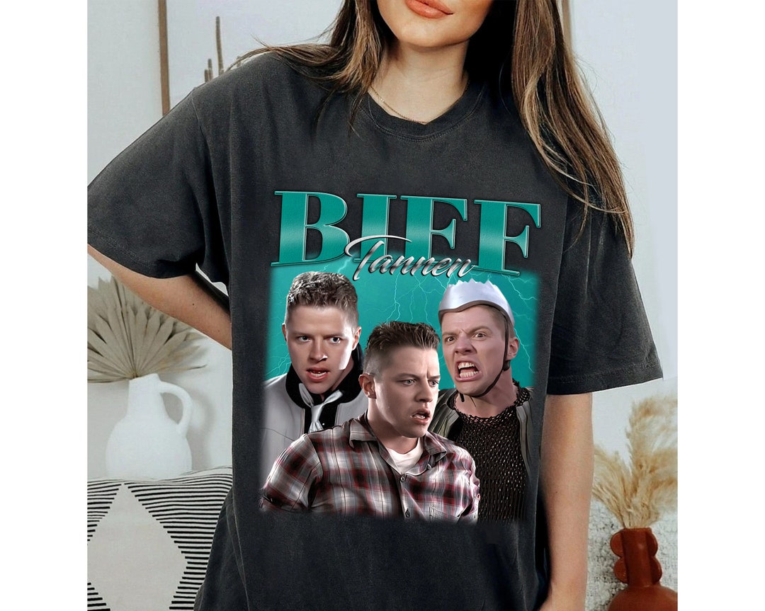 Biff Tannen Shirt Biff Tannen Retro Biff Tannen T-shirt - Etsy