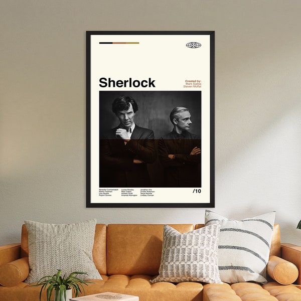 Sherlock Print - Etsy