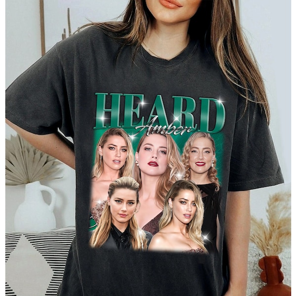 Amber Heard T Shirt - Etsy