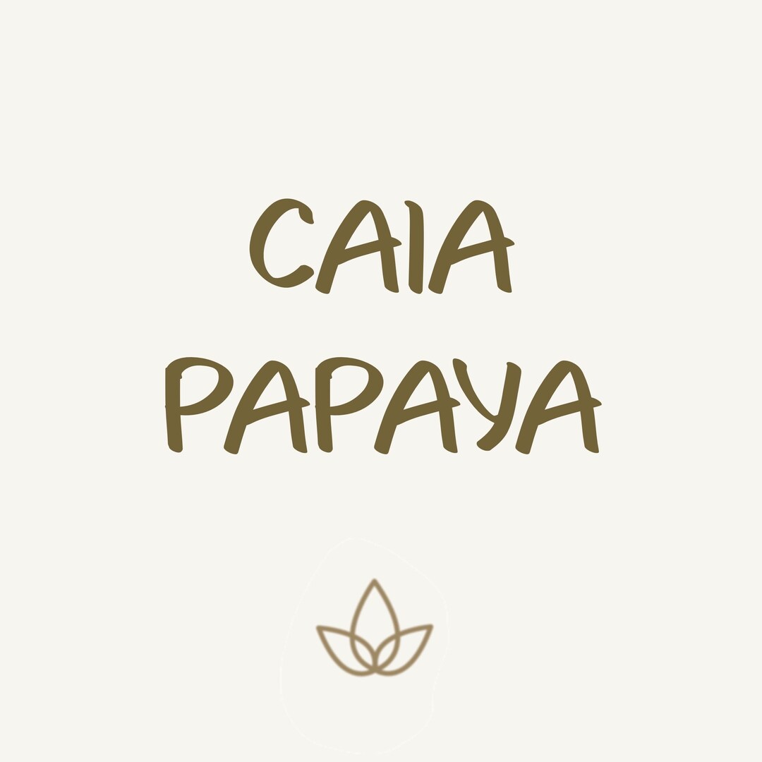 Script Font Font Simple Digital Download Caia Papaya - Etsy