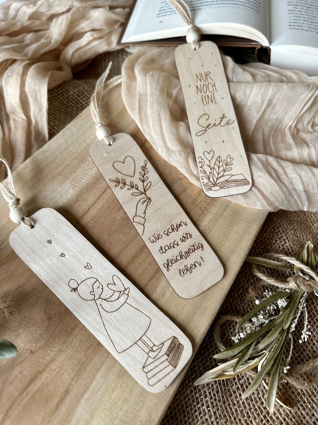 SVG | LASER FILE | Bookmark File Digital File Laser Cut Including ...