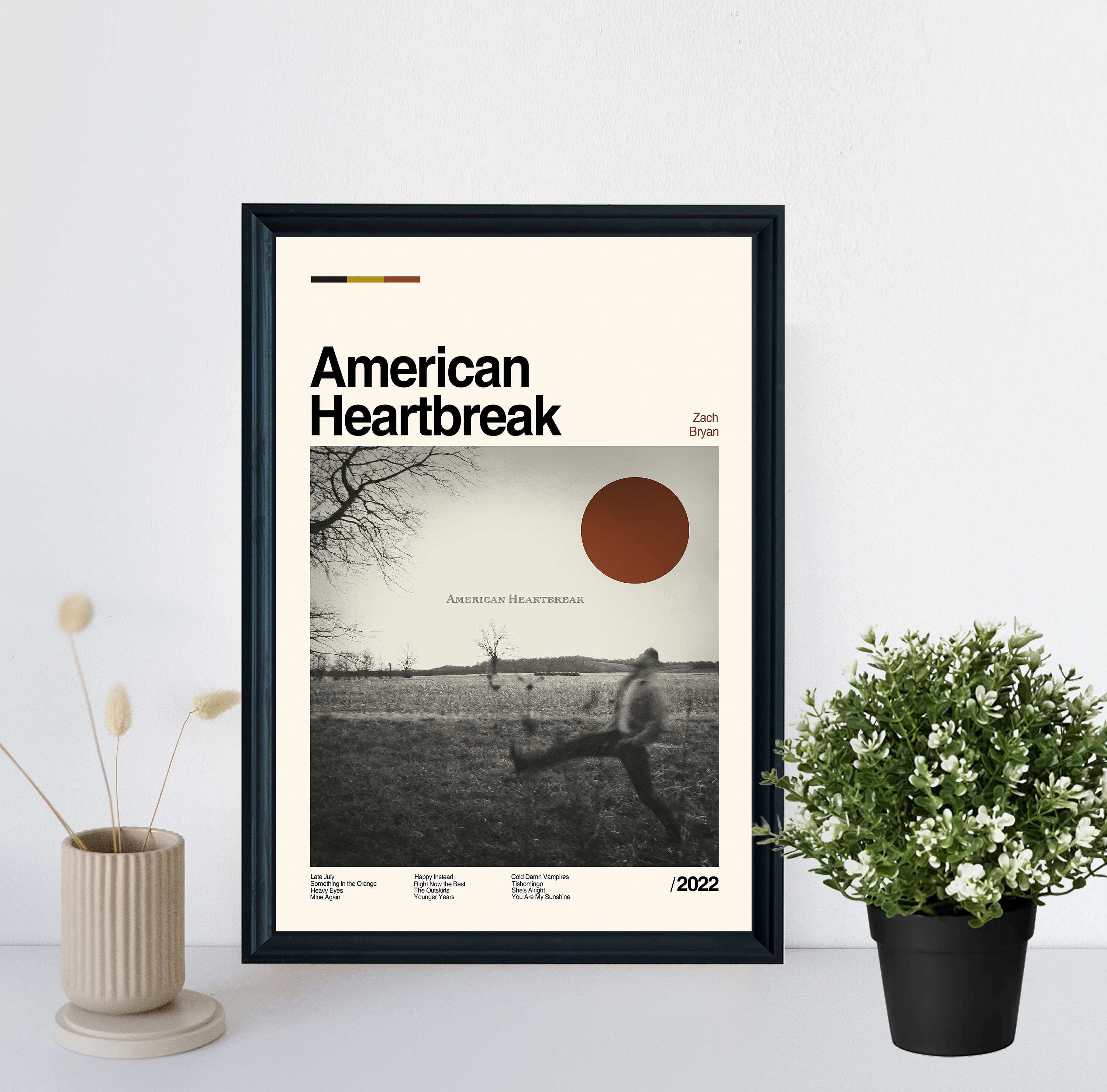 American Heartbreak Poster, Zach Bryan sold by Commie Desolate | SKU ...