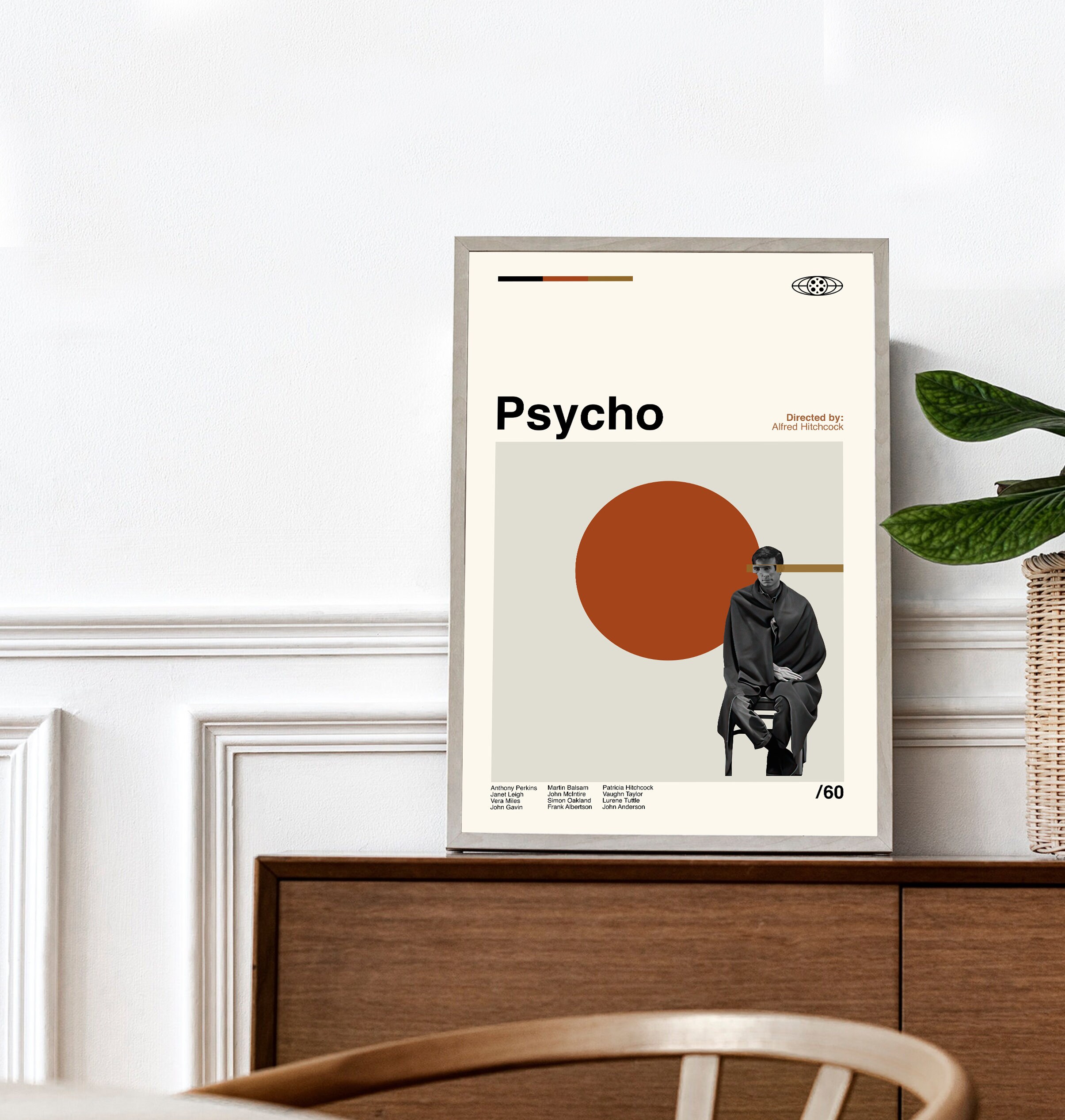 Psycho Movie Poster Psycho Movie Psycho Retro Poster - Etsy