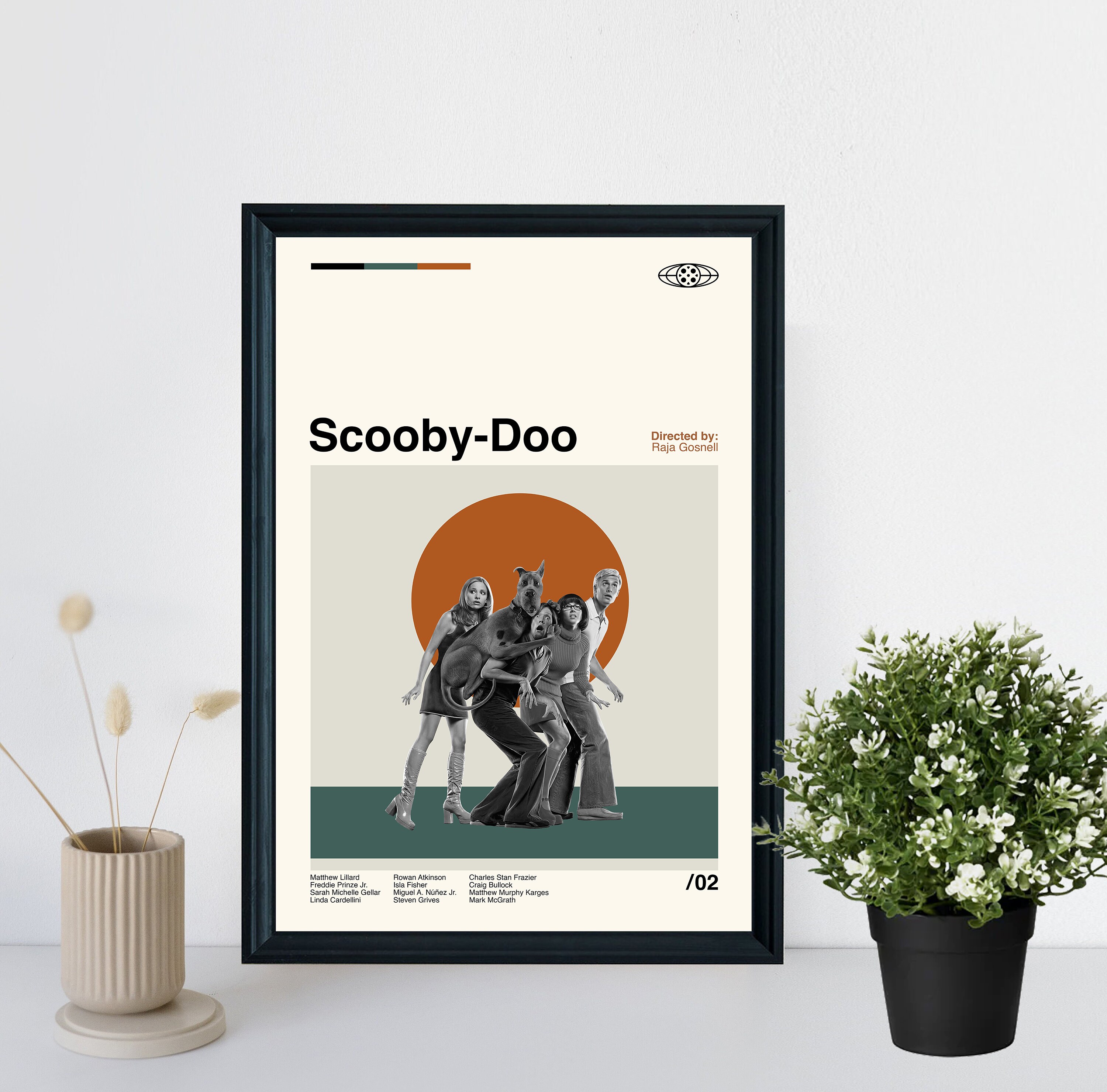 Scooby-doo Movie Scooby-doo Poster Scooby-doo Retro Steven - Etsy