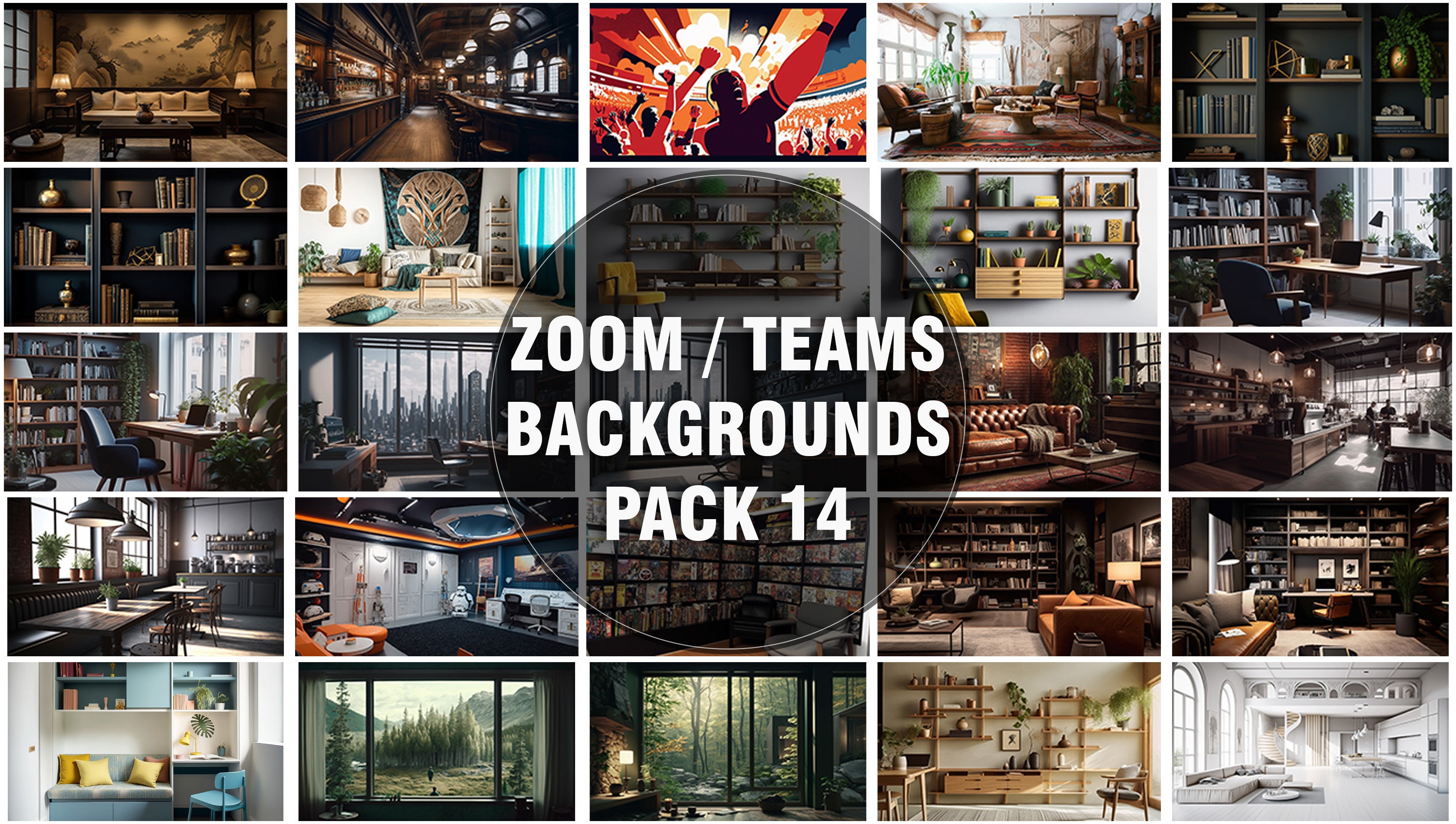 50 Zoom and Microsoft Teams Backgrounds Meetings - Etsy Singapore