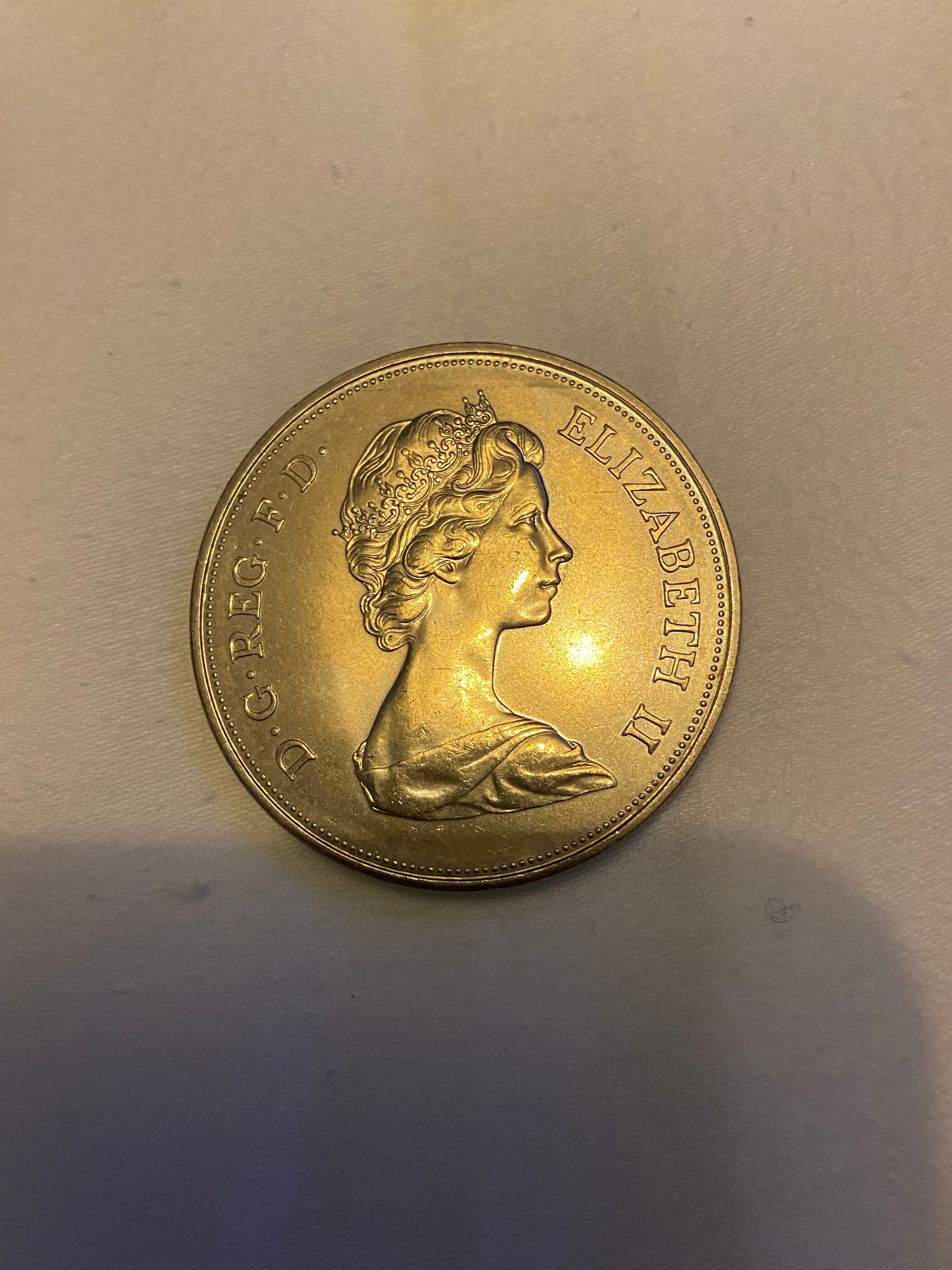 Queen Elizabeth Silver Wedding Crown Coin From 1947 1972 Super - Etsy