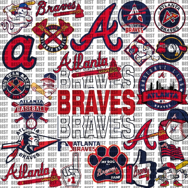 Atlanta Braves Svg - Etsy