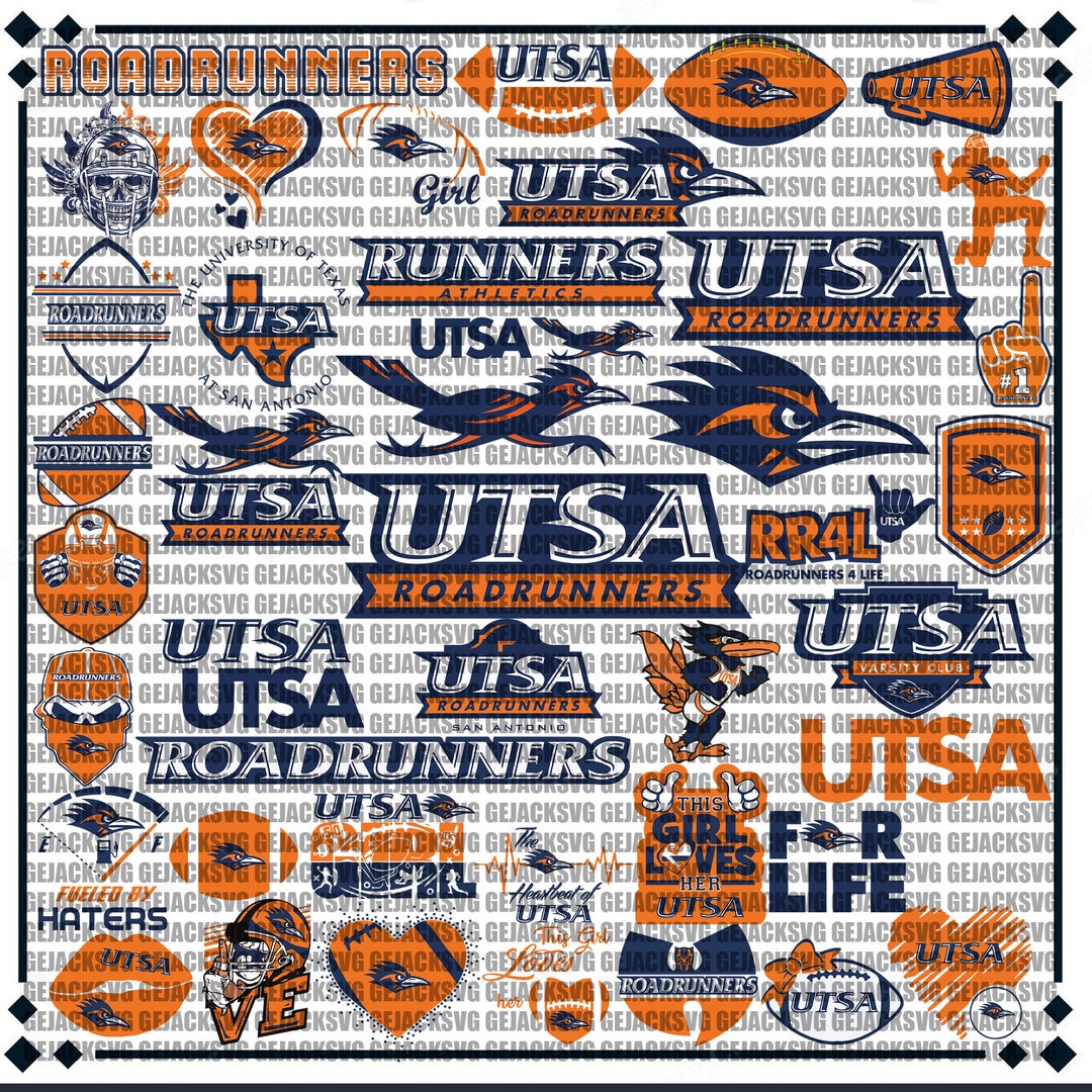 Texas-sa University UTSA Roadrunners SVG Game Day San - Etsy