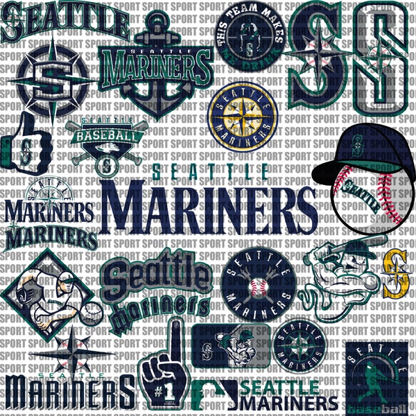Seattle Mariners Svg - Etsy