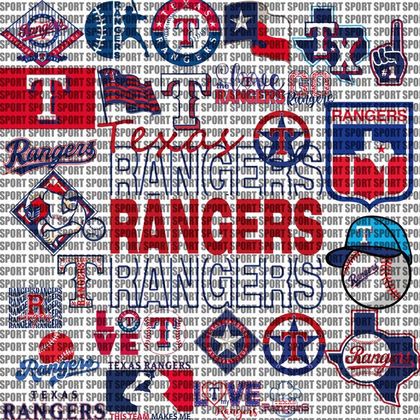 Texas Rangers - Etsy