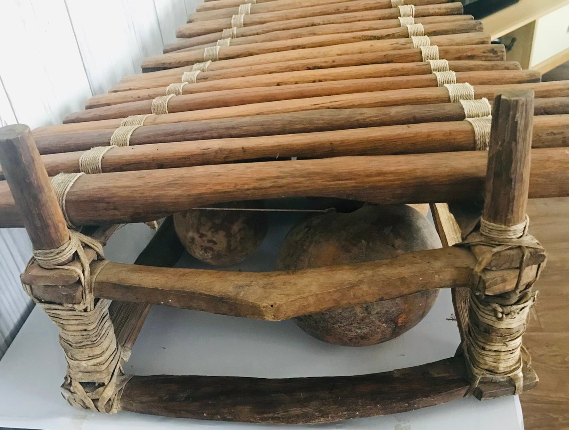 Rare Antique Balafon 22 Key Note Authentic Instrument, Made in Africa ...