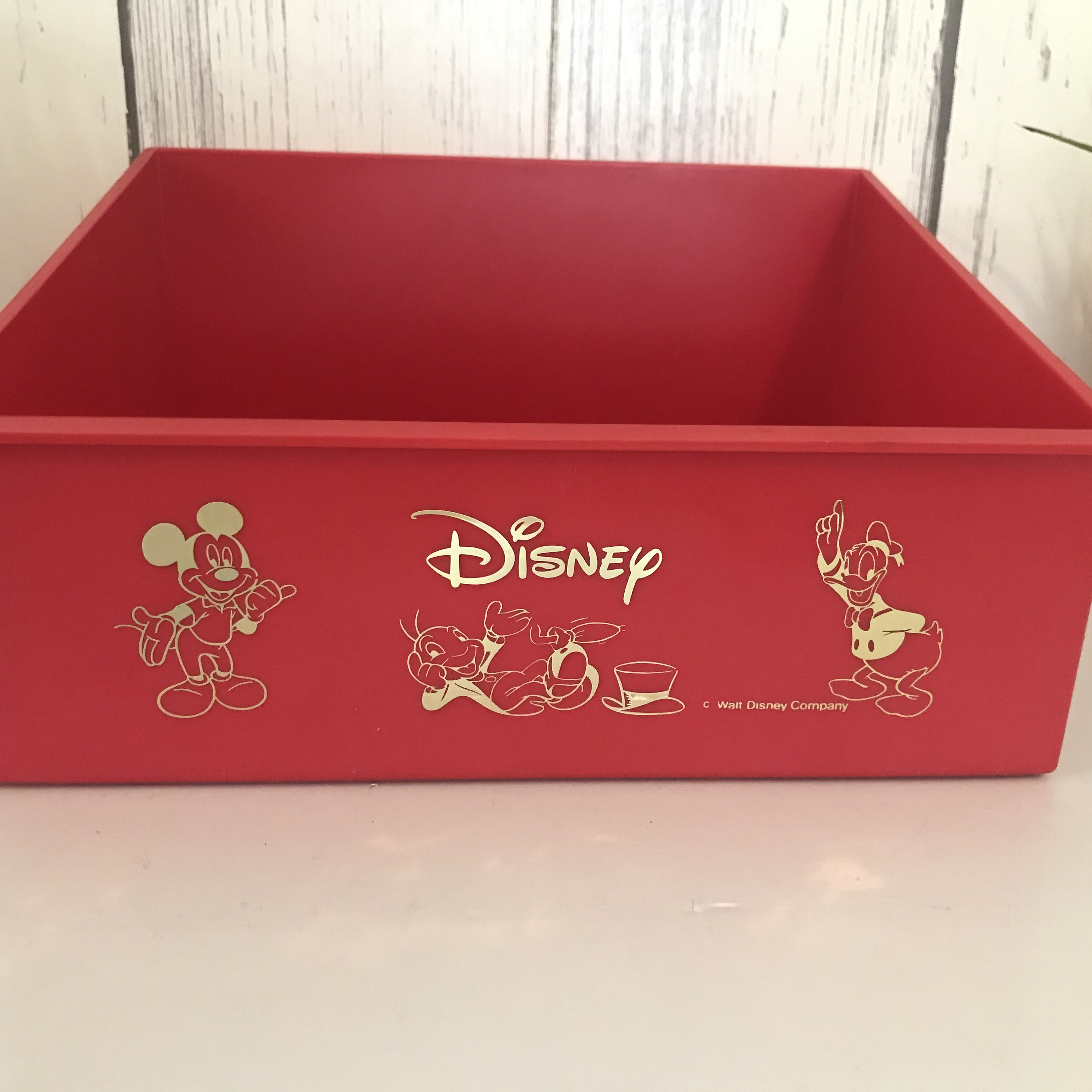 Rare Vintage Walt Disney’s Mickey Mouse Display Case, Disney Accessory ...