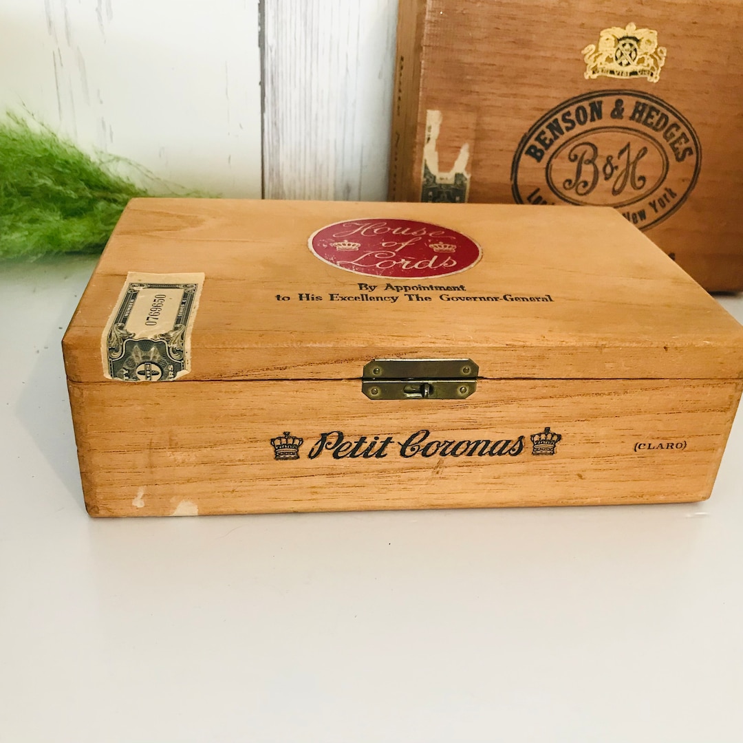 Rare Antique Cigar Box House of Lords Petit Coronas , Antique House of ...