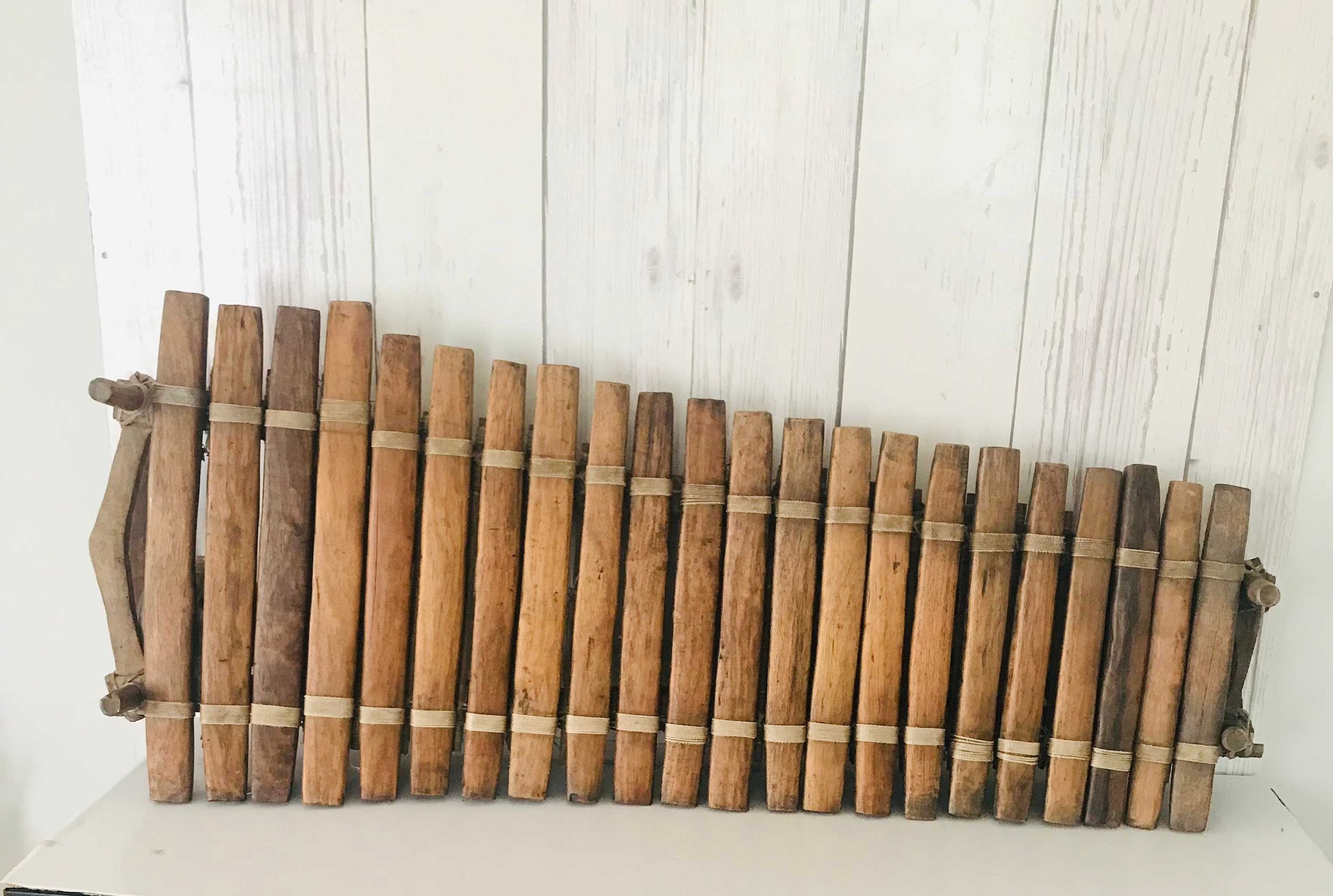 Rare Antique Balafon 22 Key Note Authentic Instrument, Made in Africa ...