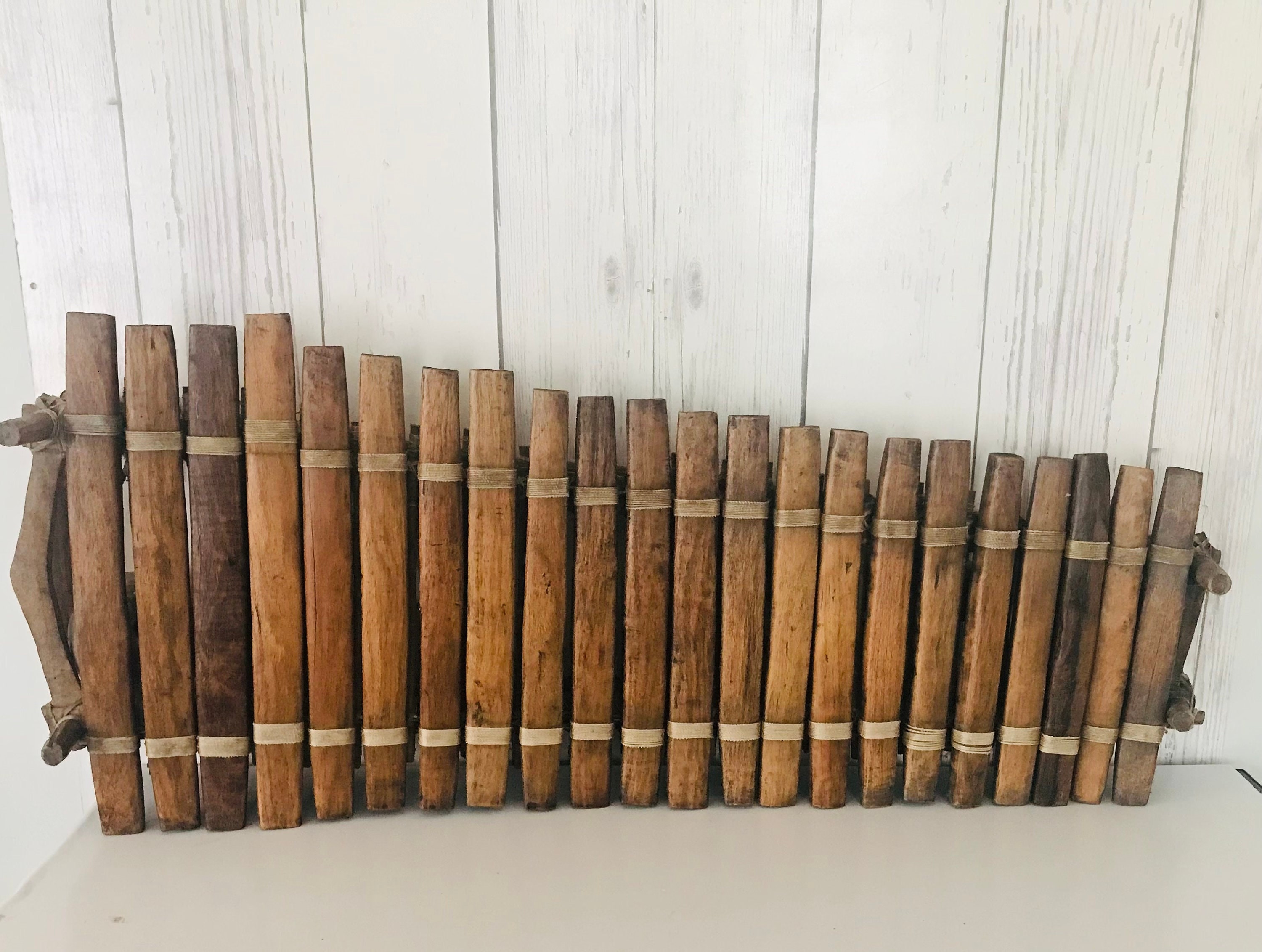 Rare Antique Balafon 22 Key Note Authentic Instrument, Made in Africa ...