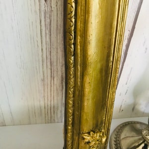 Antique Wood Gilt Gold Frame, 19th Century Frame in Wood and Golden ...