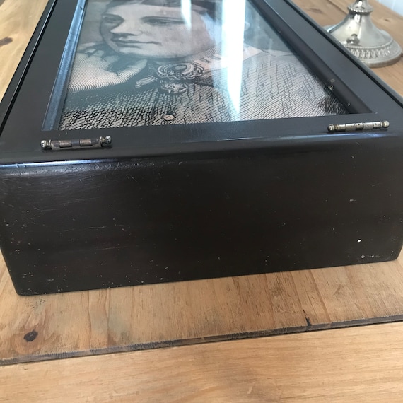 Antique Wooden Shaving Vanity Box Original, Antique W… - Gem