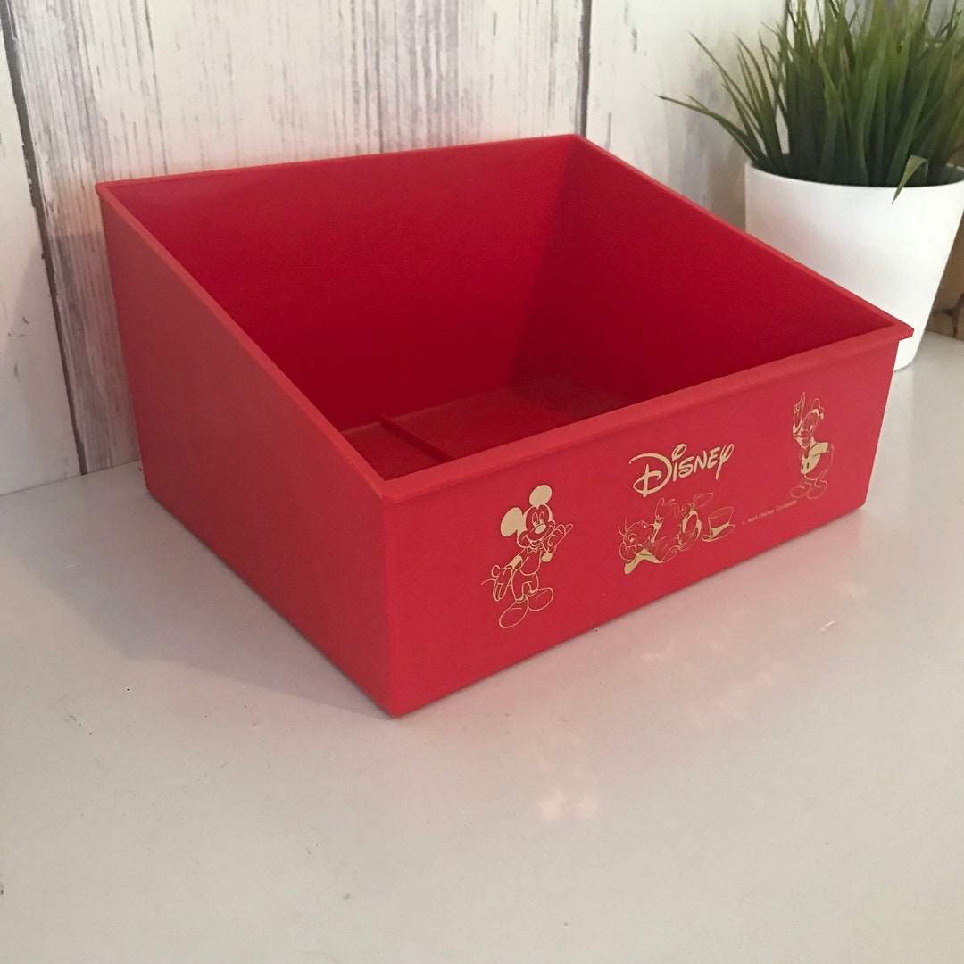 Rare Vintage Walt Disney’s Mickey Mouse Display Case, Disney Accessory ...