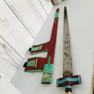 Vintage Tuareg Sword, Handcrafted Tuareg Takoba Sword, Authentic ...