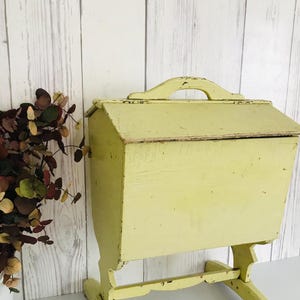 Antique Standing Sewing Box, Priscilla Sewing Cabinet, Vintage Wood ...