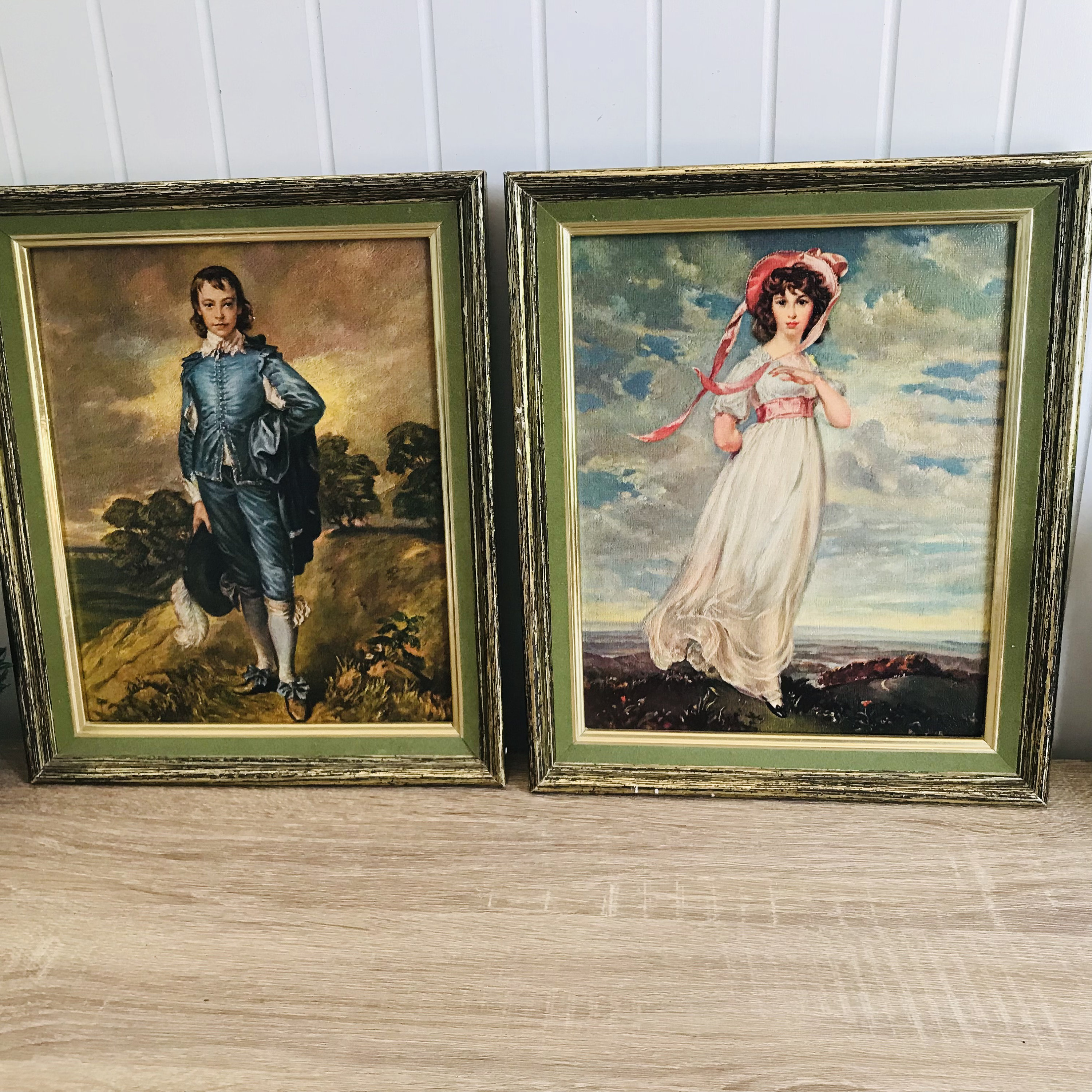 Blue Boy and Pinkie Winde Fine Print, Thomas Lawrence Lithographie ...
