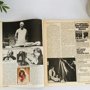 1979 Fangoria Horror Magazine #3, Christopher Lee Arabian Adventure ...