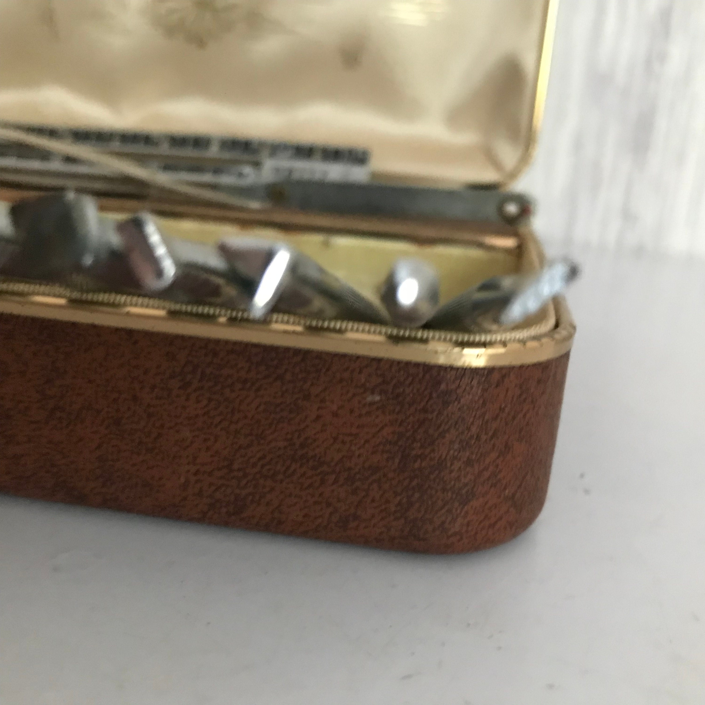 Set of Vintage Leather Tools, Leather Working Figure Carving Veiner ...