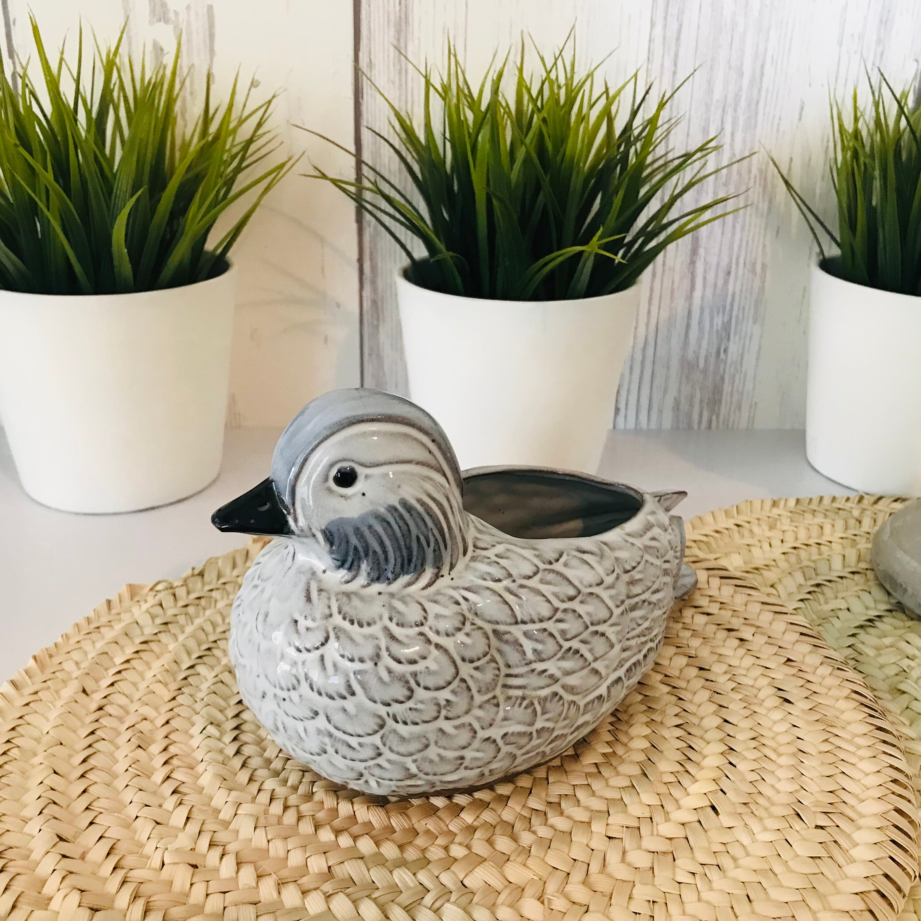 Vintage Cmc Japan Bird Planter, Ceramic Planter, Vintage Pottery ...