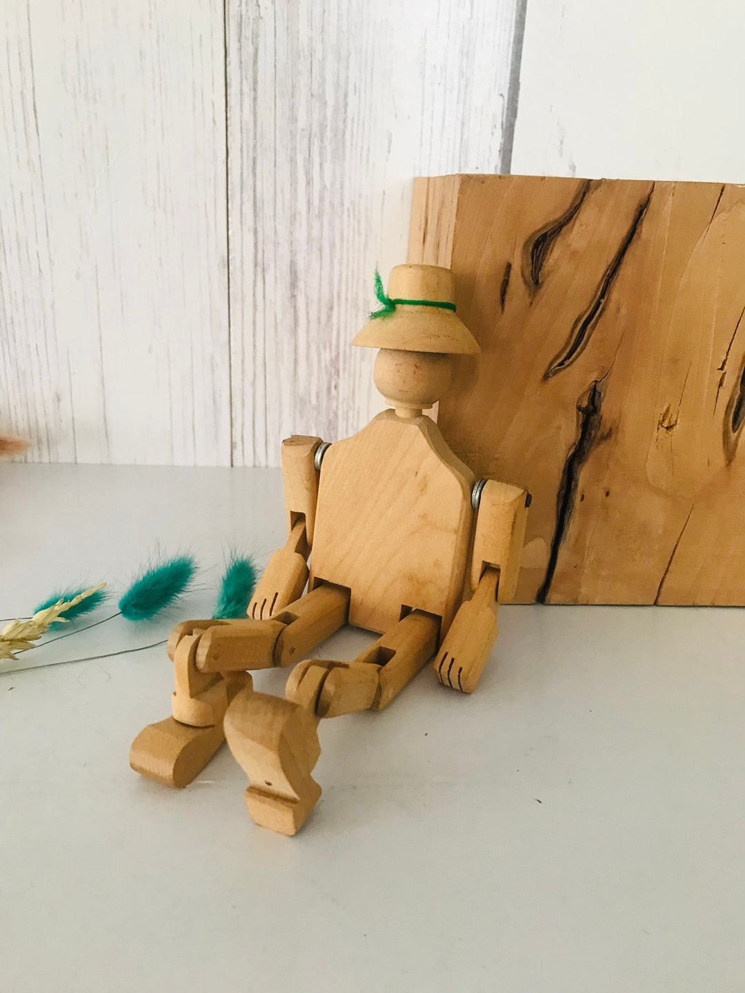 Rare Vintage Limberjack Doll, Hand Carved Jig Wooden Doll, Gigueux ...