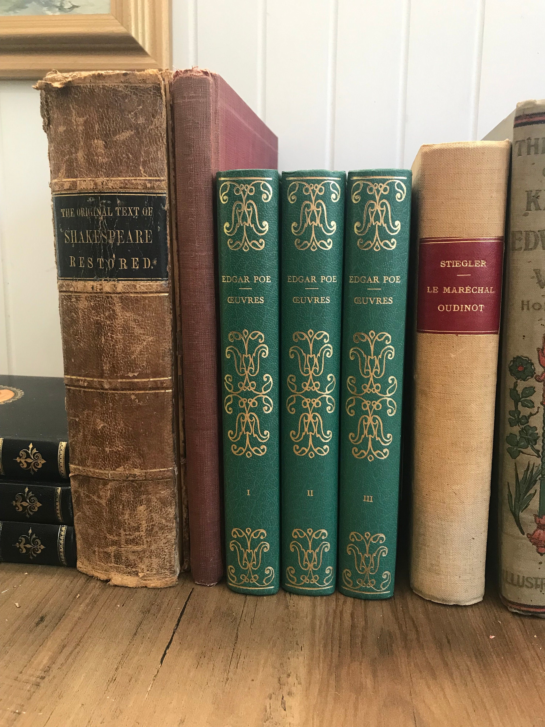 Beautiful Book Oeuvres D'edgar Allan Poe Traduit Par Charles ...