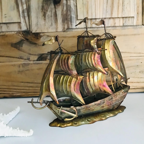 3 Mast Vintage Ship - Etsy New Zealand