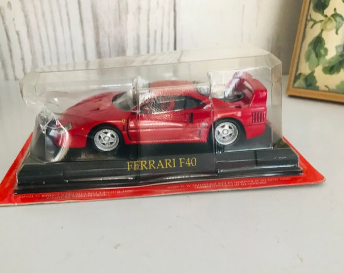 Rare 1:43 Ferrari Collection, Hachette Ferrari F40 Red, Die Cast ...