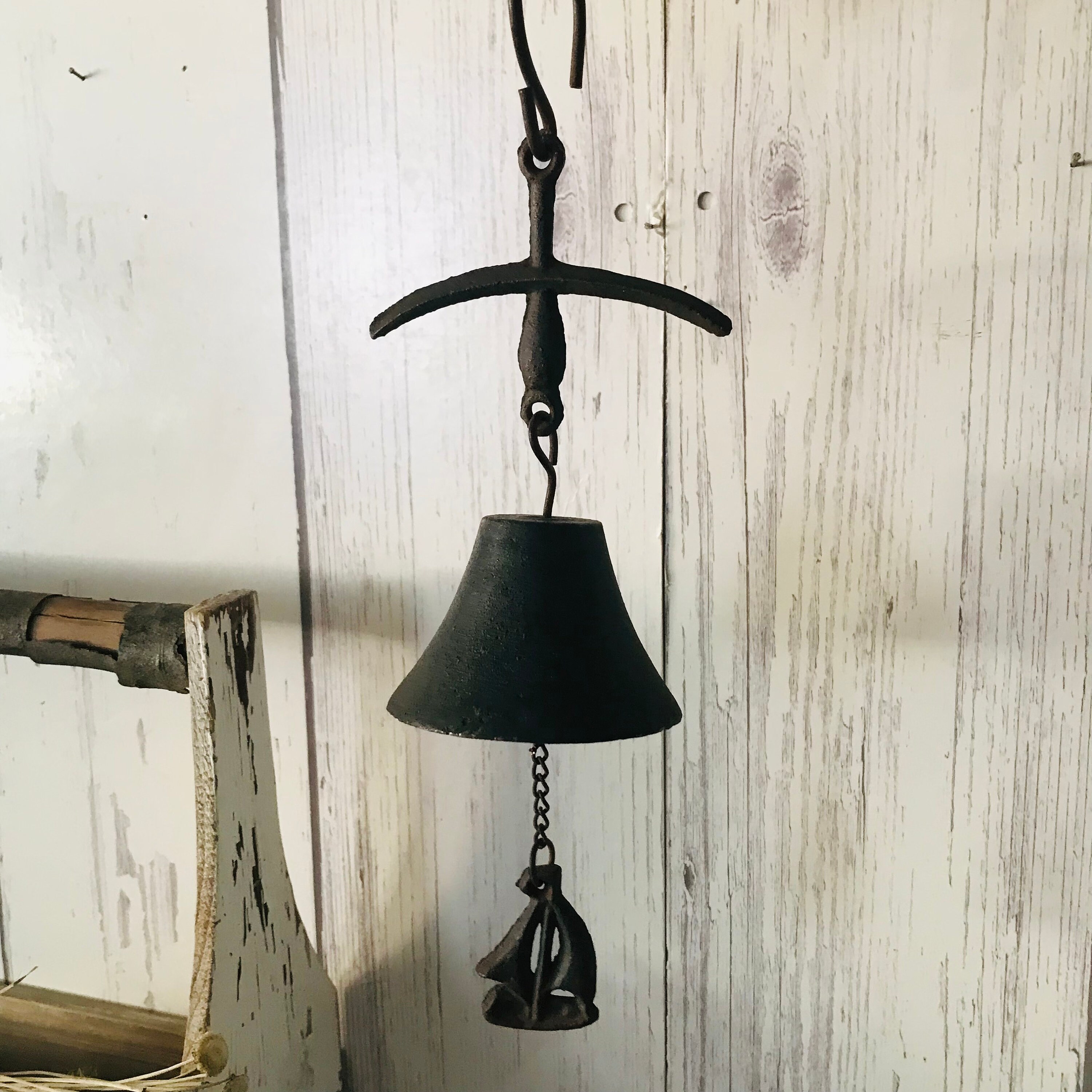 Vintage Cast Iron Maritime Ship's Bells, Antique Nautical Bell, Anchor ...