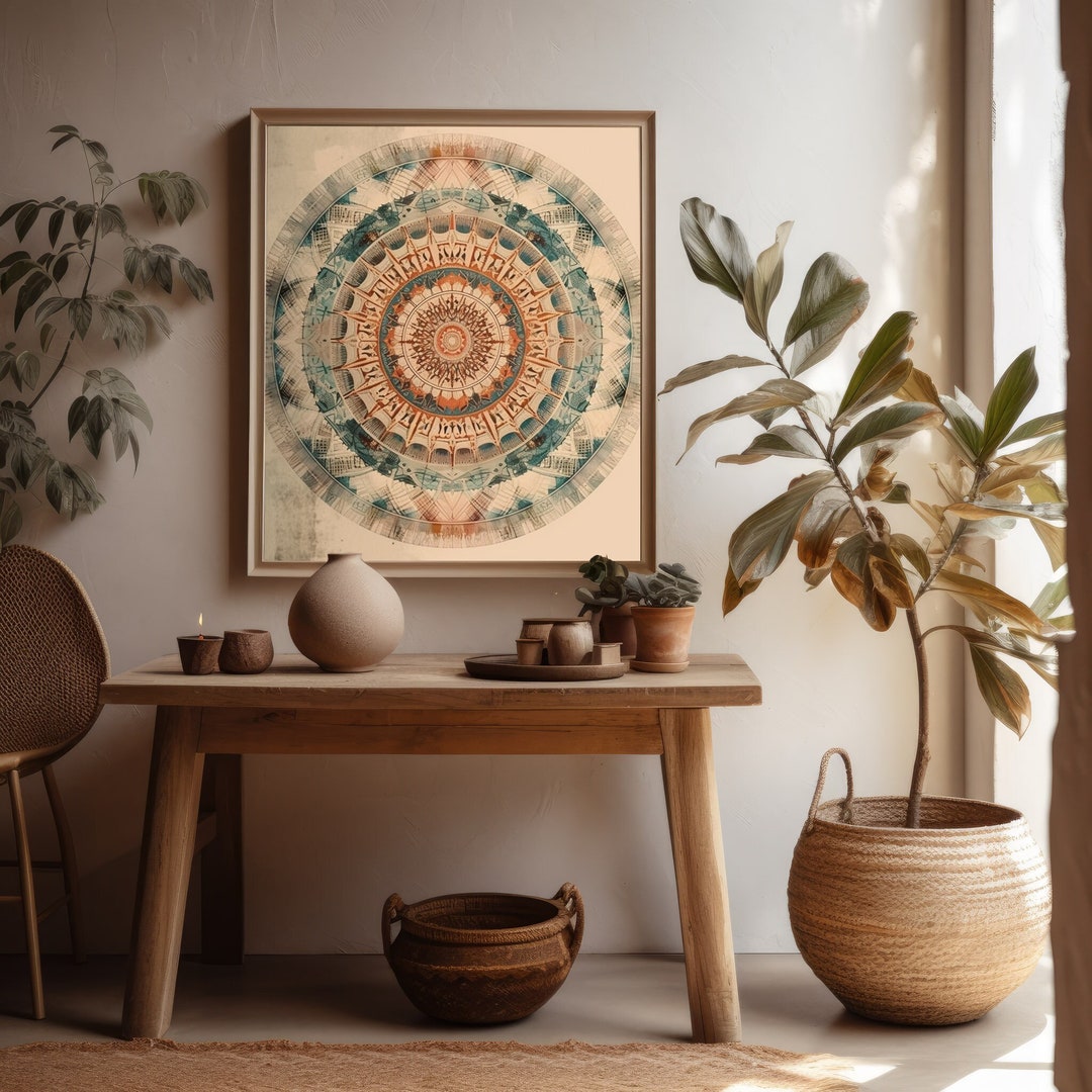 Mandala Minimalist Art: Sacred Geometry for Spiritual Well-being ...
