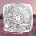 20 Mystical Clocks Coloring Pages Magical Fantasy Adults Kids Digital ...