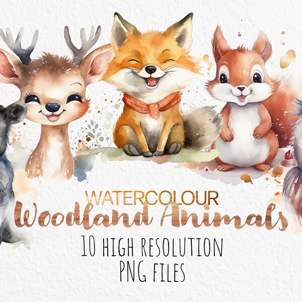 Forest Creatures - Etsy