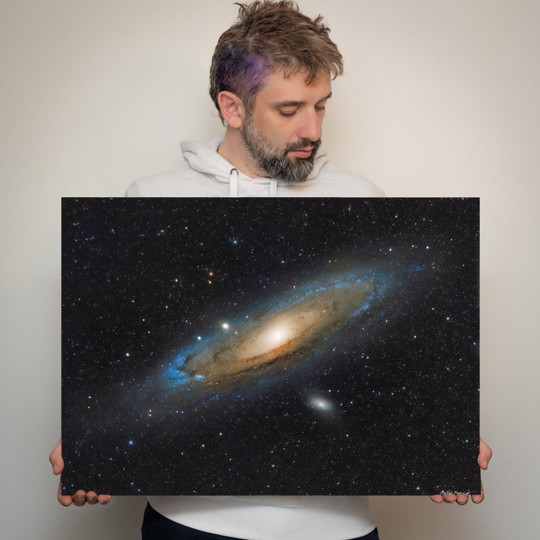 Andromeda Galaxy Print, Astrophotography, Science Print, Fine Art Space Photography Print ...
