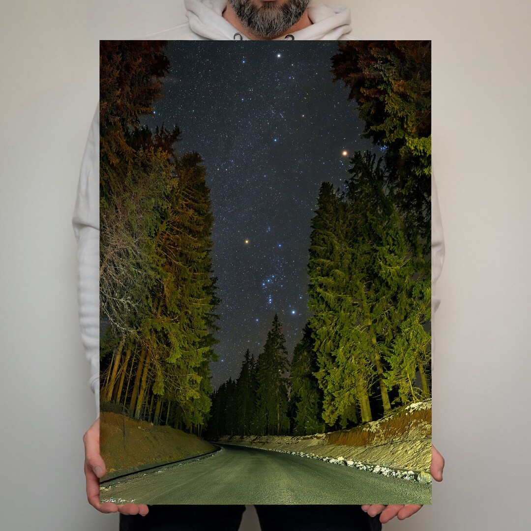 Orion Constellation Print, Astrophotography, Space Photography Print ...